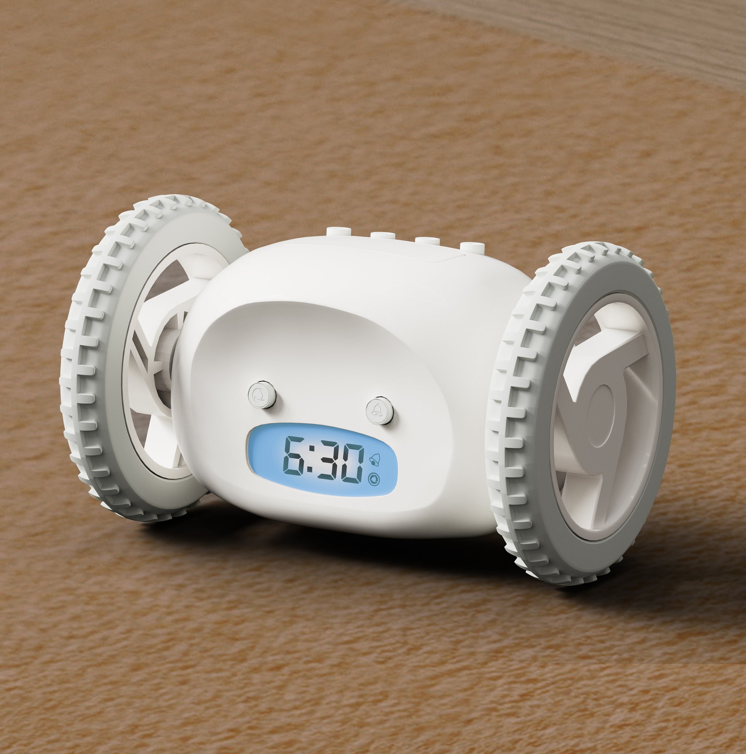 Clocky Alarm Clock on Wheels (Original) |Extra Loud for Heavy Sleeper ...