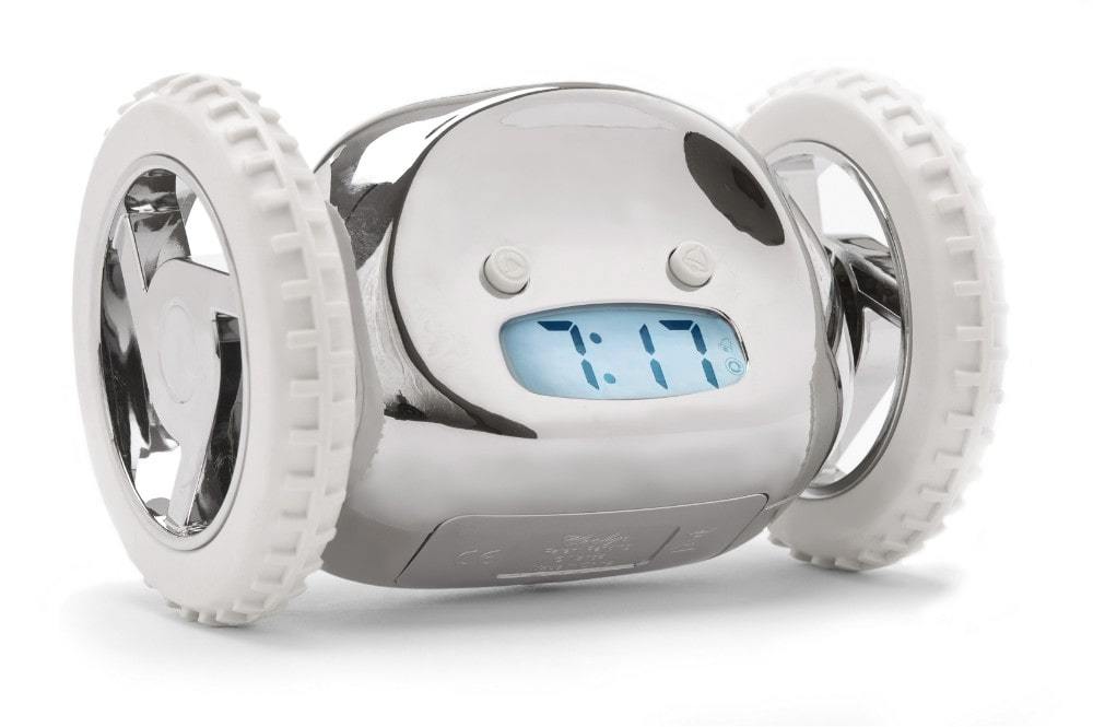 Clocky Alarm Clock on Wheels (Original) |Extra Loud for Heavy Sleeper ...