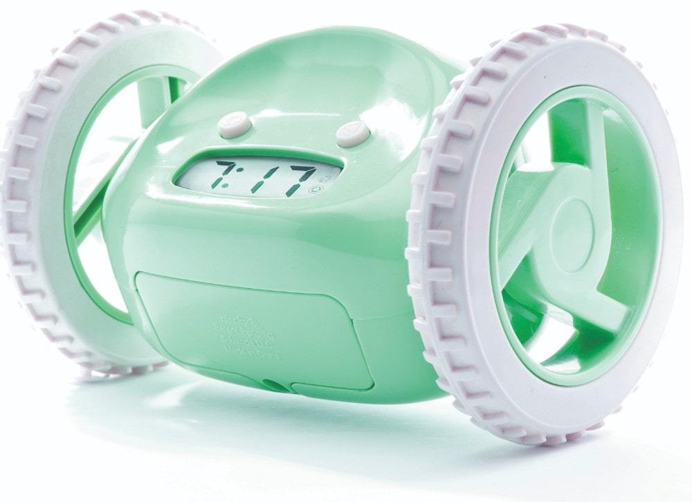 Clocky Alarm Clock on Wheels (Original) |Extra Loud for Heavy Sleeper ...