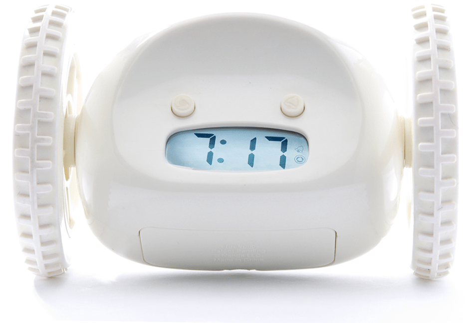 Clocky Alarm Clock on Wheels (Original) |Extra Loud for Heavy Sleeper ...